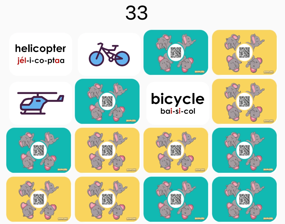 Juego de los transportes en inglés | Memorama online - Memshu